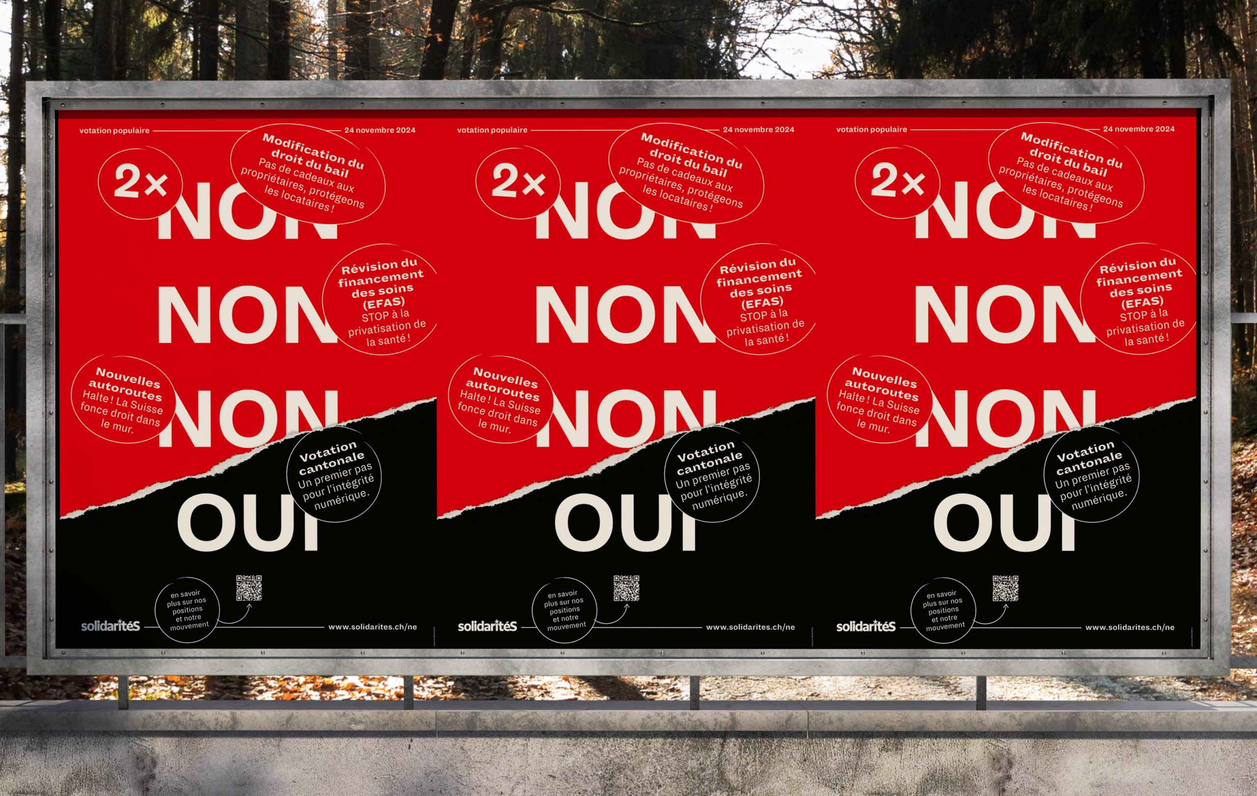 Votation populaire 24 novembre - SolidaritéS Neuchâtel
